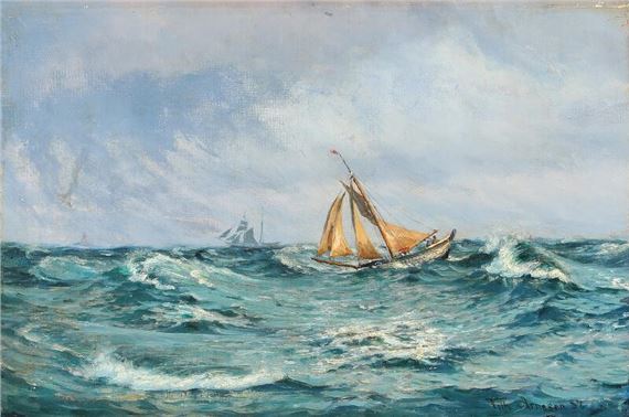 Vilhelm Carl Ferdinand Arnesen | Marine med sejlskibe | MutualArt