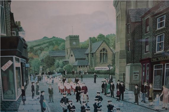 Tom Dodson | Tom Dodson framed print signed in pencil with blin | MutualArt