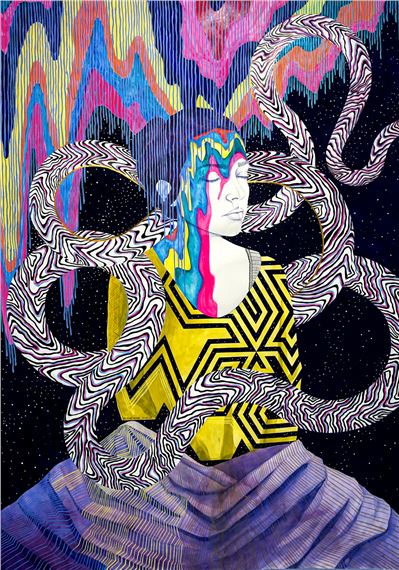 Aeode | ‘Dreaming’ from the Galactic Pimp series 2019 (2019) | MutualArt