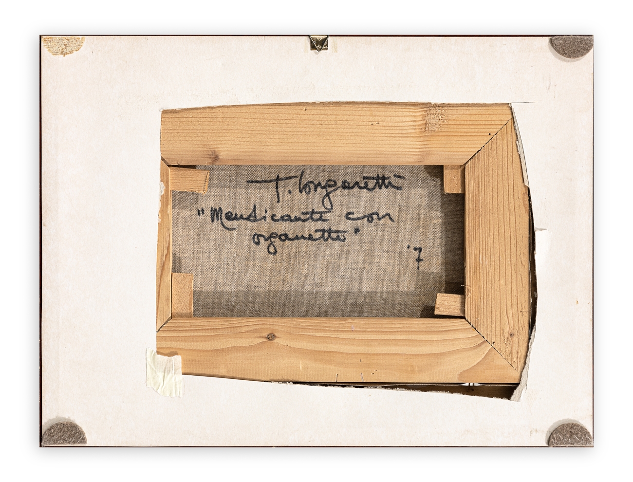 Trento Longaretti | Mendicanti con organetto | MutualArt