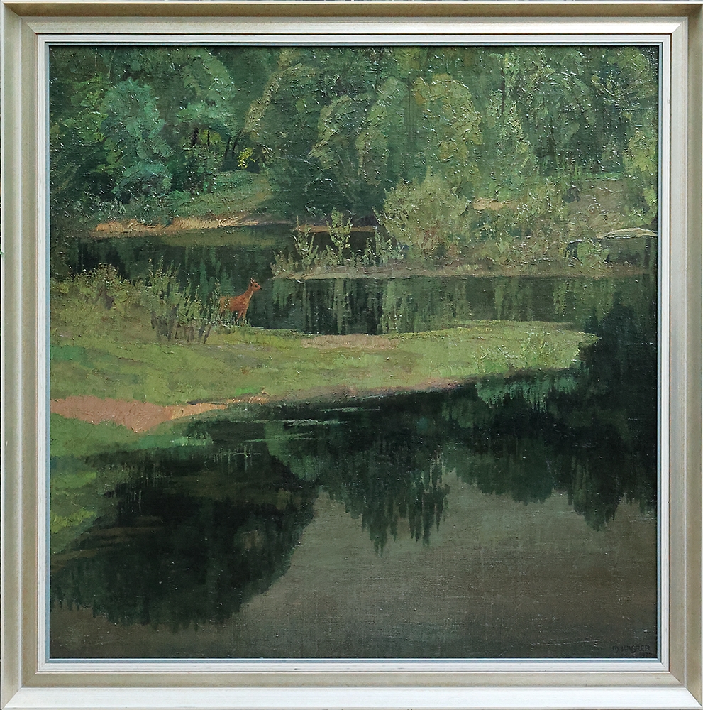 Franz Rumpler | Stilles Wasser (1922) | MutualArt