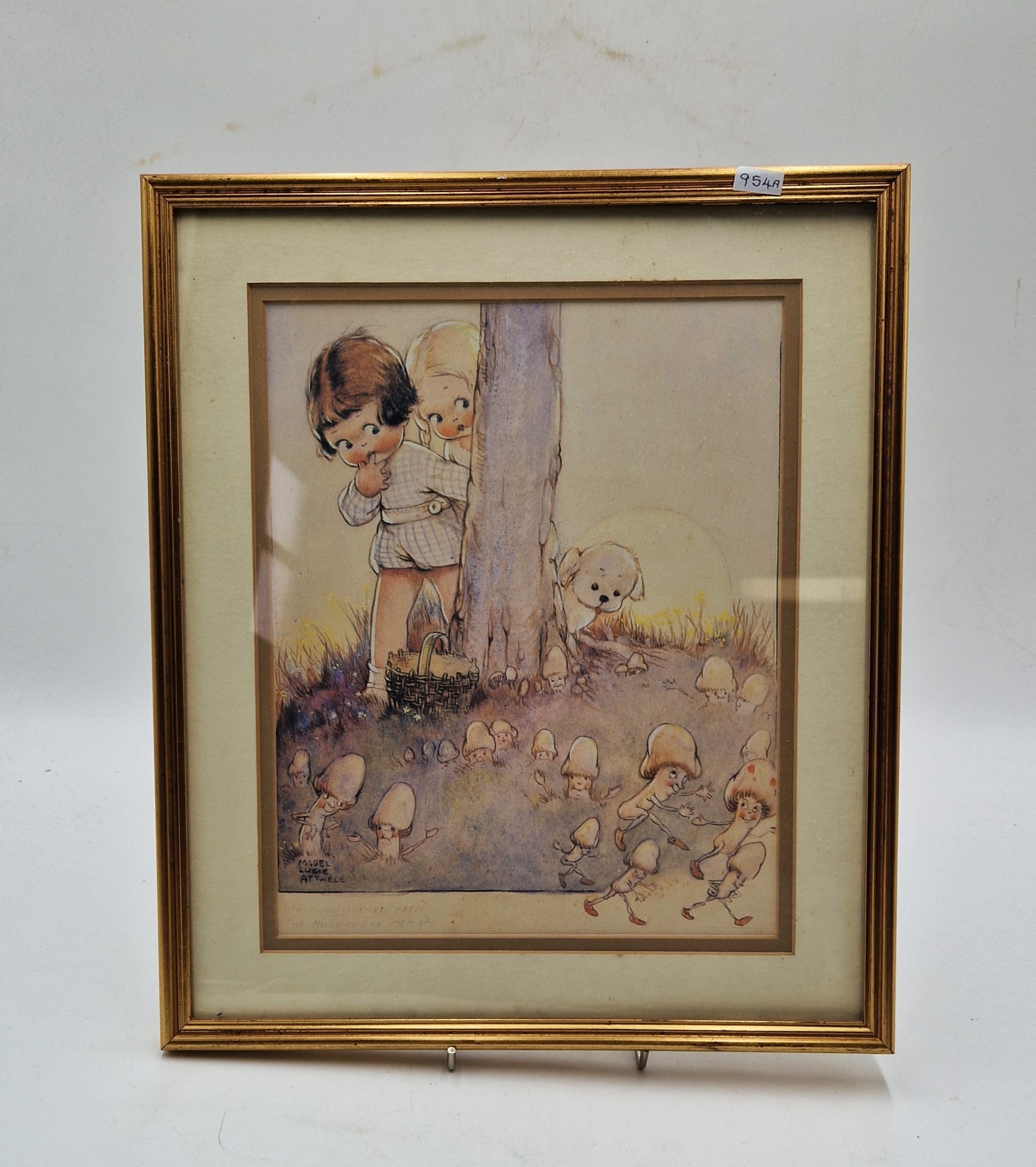 Mabel Lucie Attwell | HAVE YOU EVER SEEN THE MUSHROOM MAN? | MutualArt