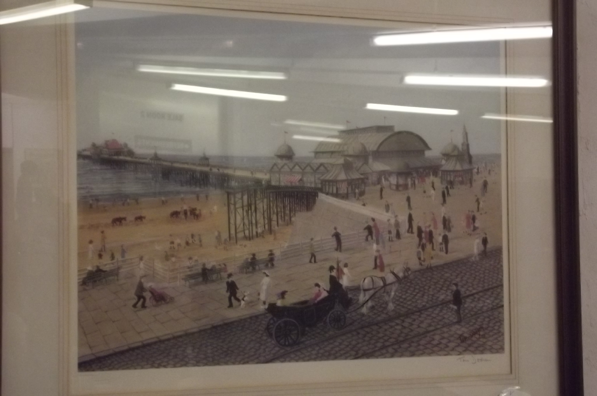 Tom Dodson | Tom Dodson signed print with blind stamp | MutualArt