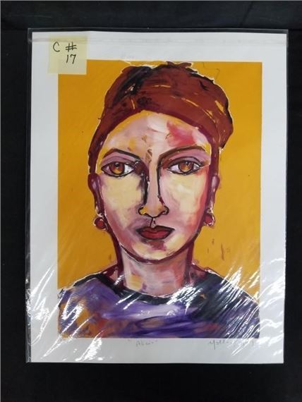 Yolanda Gonzalez | Yolanda Gonzalez signed embossed print | MutualArt