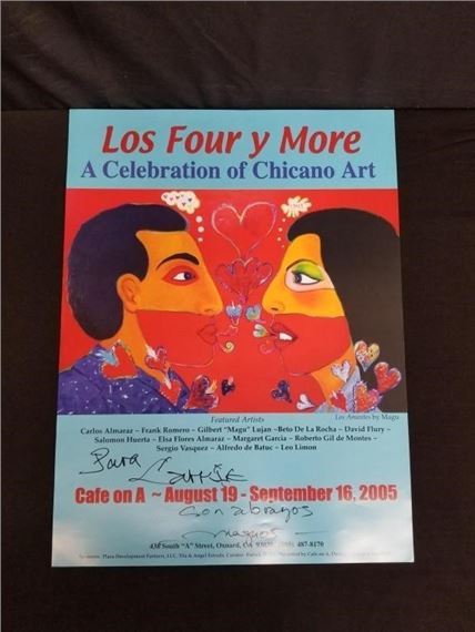 LOS FOUR | Signed Los Four y More a celebration of Chicano | MutualArt
