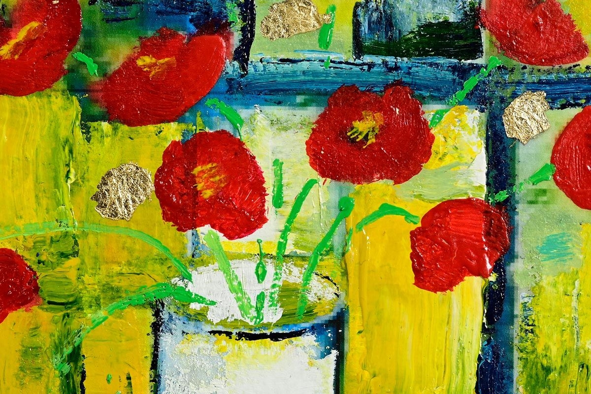 David Gordon Hughes | Still Life with Poppies | MutualArt