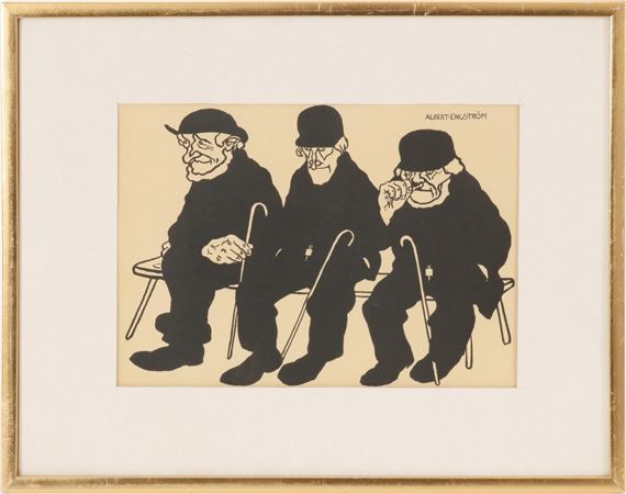 Albert Engström | 153 Albert Engström (1869-1940 | MutualArt