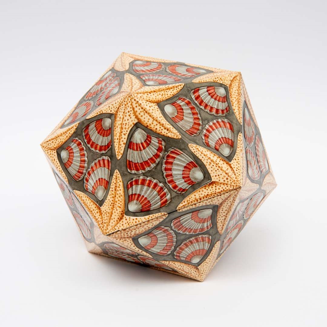 Maurits Cornelis Escher | Icosahedron'/'Icosaëder | MutualArt