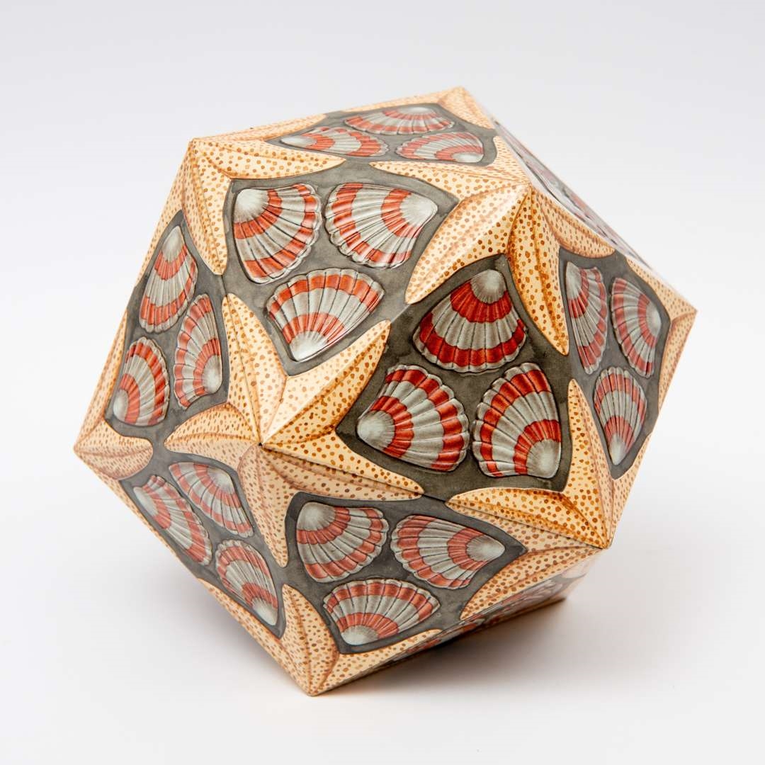 Maurits Cornelis Escher | Icosahedron'/'Icosaëder | MutualArt