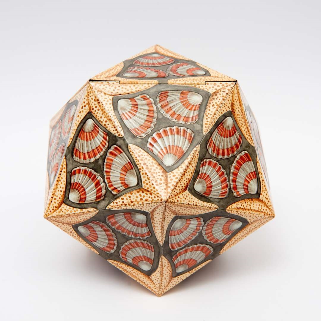 Maurits Cornelis Escher | Icosahedron'/'Icosaëder | MutualArt