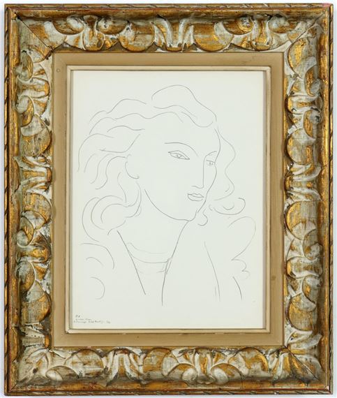 Martin Fabiani | HENRI MATISSE, ‘ Portrait of a woman (1943) | MutualArt