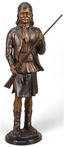 Charles Marion Russell | Geronimo with Rifle | MutualArt