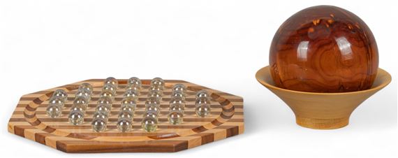 Edward James | Solitaire Board and Sphere with Bowl | MutualArt