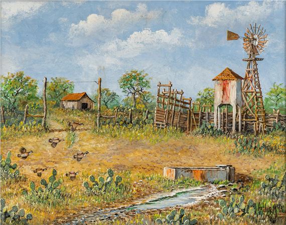 Arthur Mccall | Quail and Water Tank | MutualArt