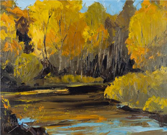 Jean-Marc Blier | Feu d'automne | MutualArt