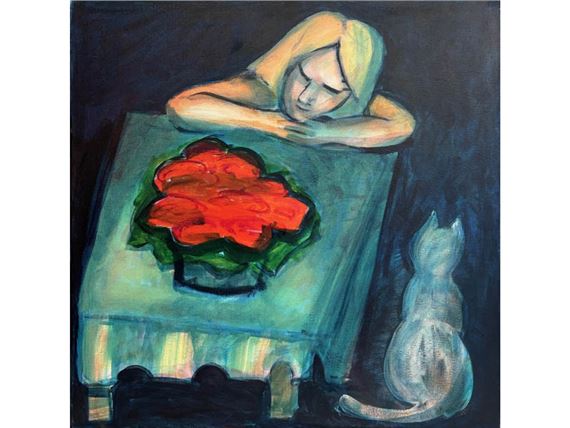 Christabel Blackman | The Red Flowers (2012) | MutualArt