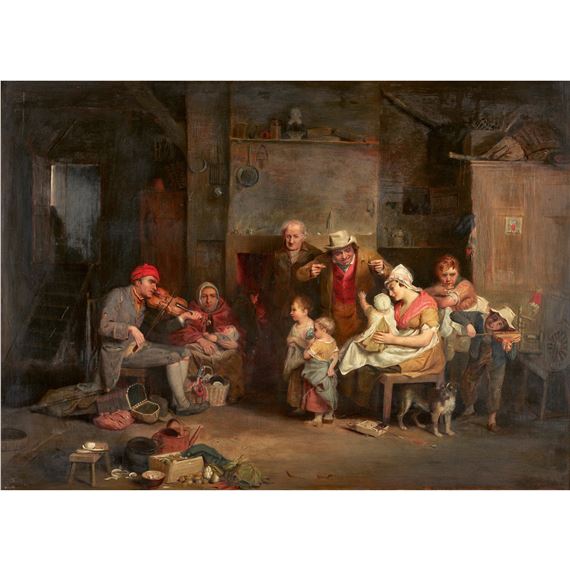 David Wilkie | The Blind Fiddler | MutualArt