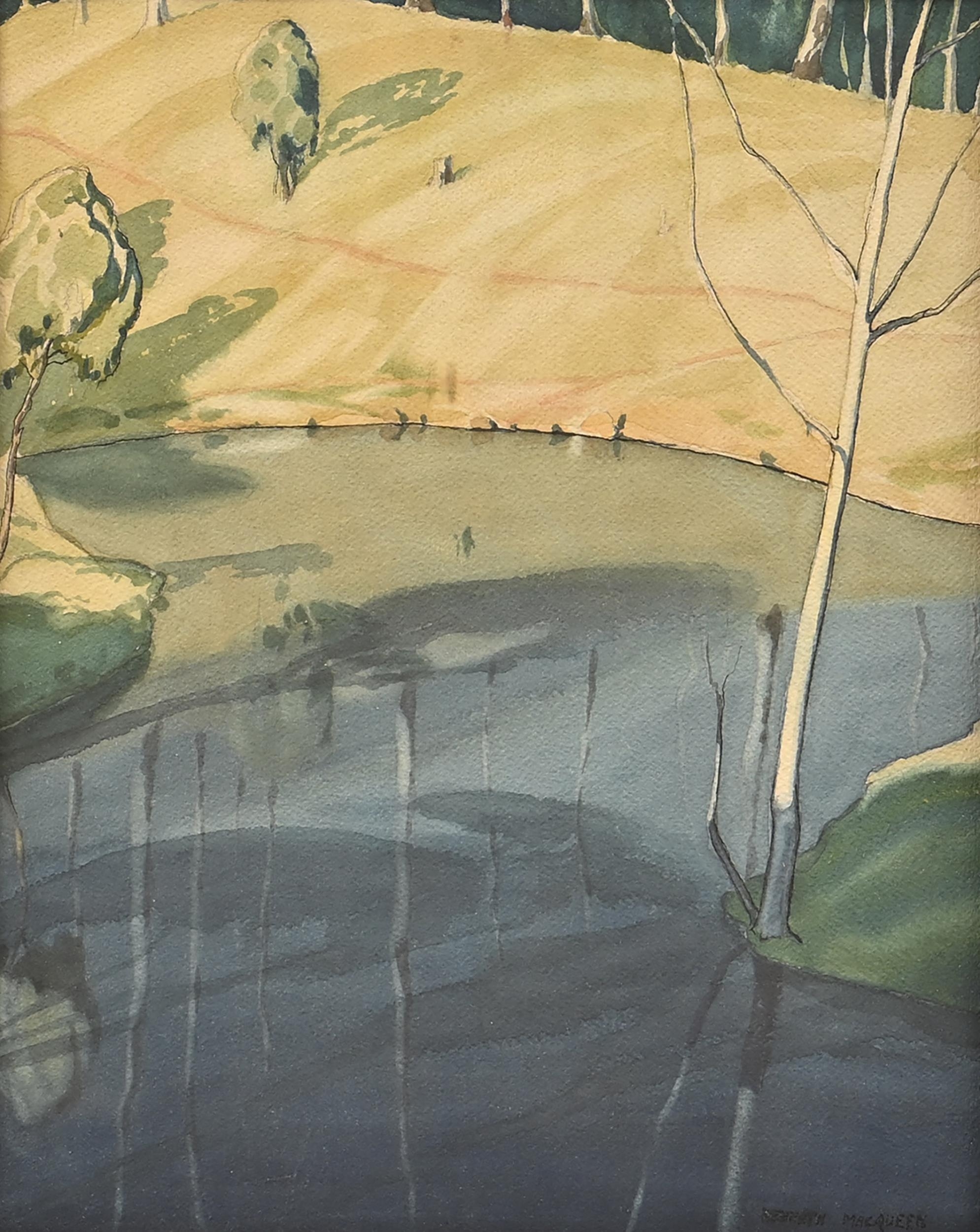 Kenneth MacQueen | The Water-Hole Milmerran Queensland Australia (Circa ...