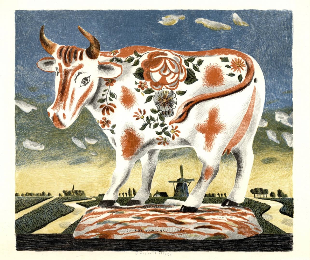 Herman Berserik | De Koe van Cara (1986) | MutualArt