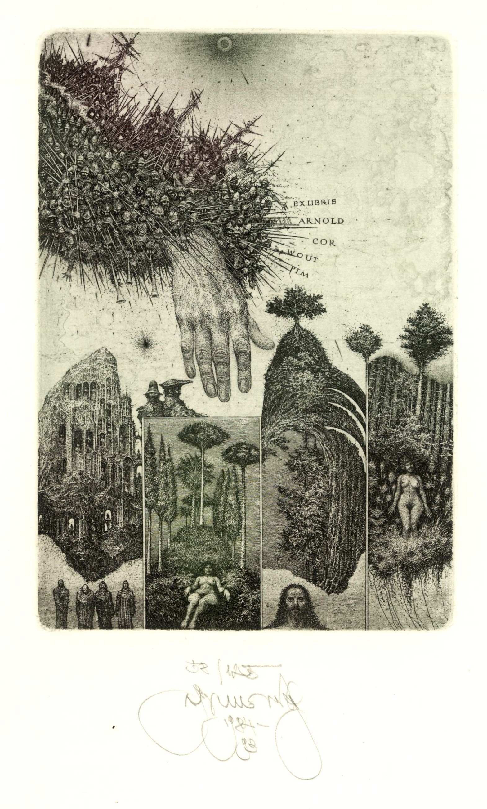 Albin Brunovsky | Ex libris Arnold Cor Wout Pim (1984 - 1993) | MutualArt