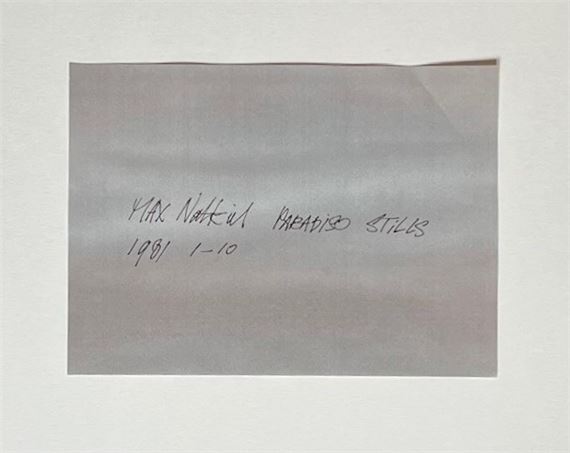 Max Natkiel | Max Natkiel Paradiso Stills 1981 1-10 (1981) | MutualArt