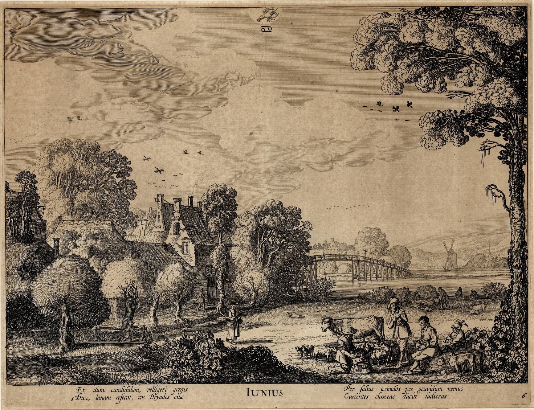 Jan van de Velde II | Iunius (1618) | MutualArt