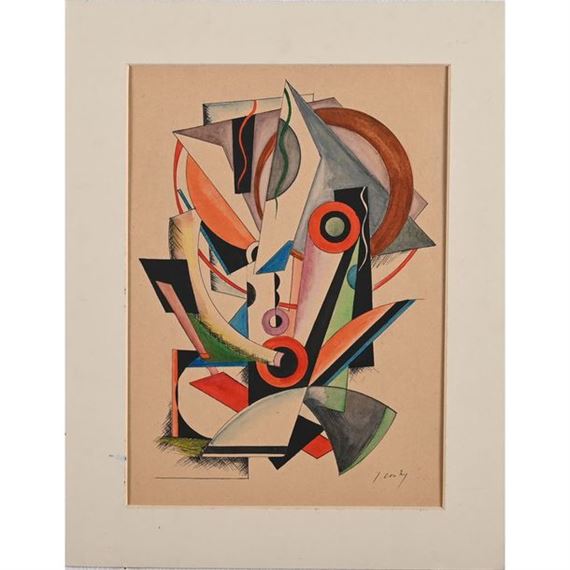 Joseph Csaky | Cubist composition | MutualArt