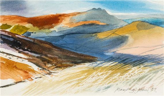 Mary Lloyd Jones | rolling hills landscape (89) | MutualArt