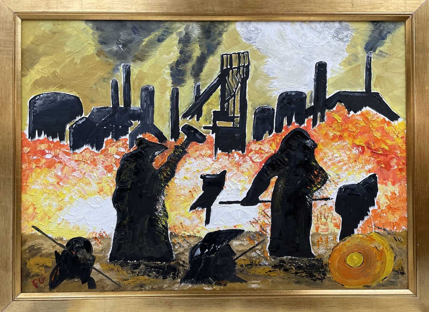 Peter Gorsuch | Our Welsh men of Steel | MutualArt