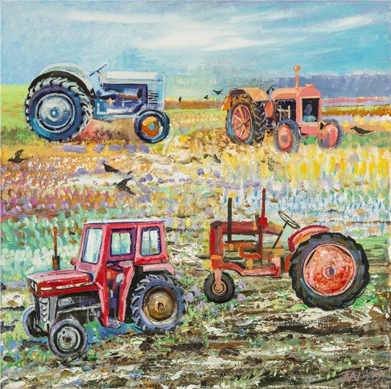 Alex Williams | Types of Tractor (2022) | MutualArt