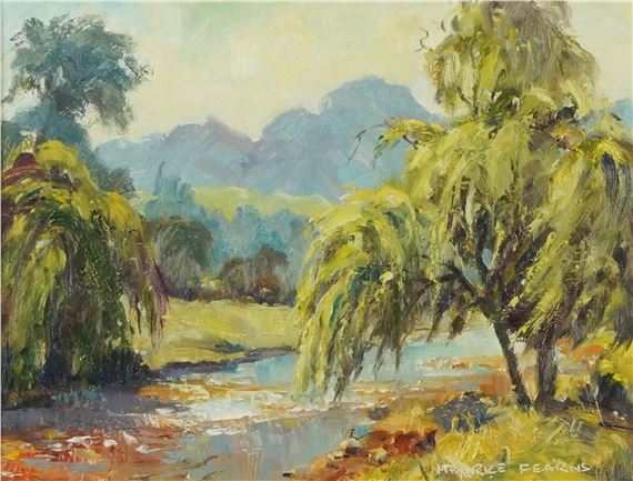Maurice Fearns | River landscape | MutualArt
