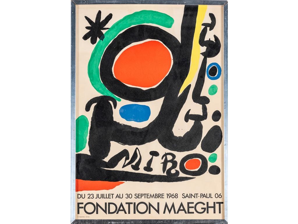 Joan Miró | Affiche d'exposition pour la fondation Maeght | MutualArt