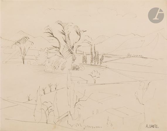 André Lhote | Provence landscape | MutualArt