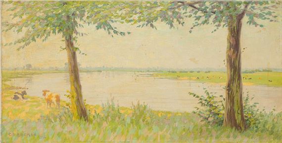 Co Breman | Aan de bocht van den IJssel | MutualArt