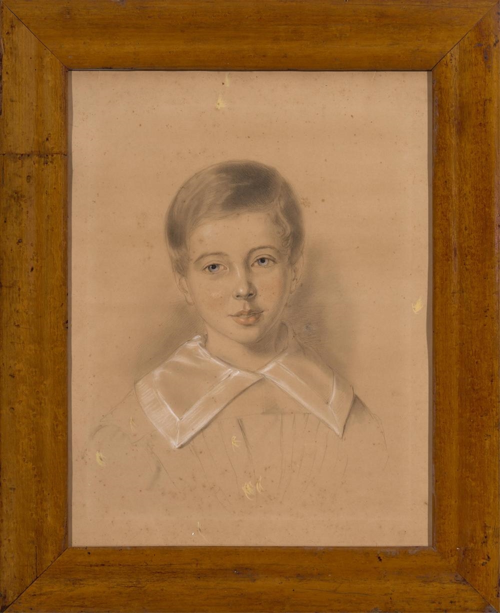 Colonial School | Portraits of Children (2 works) | MutualArt
