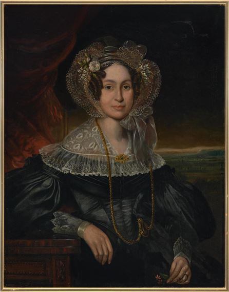 Colonial School | Portrait of a Lady | MutualArt