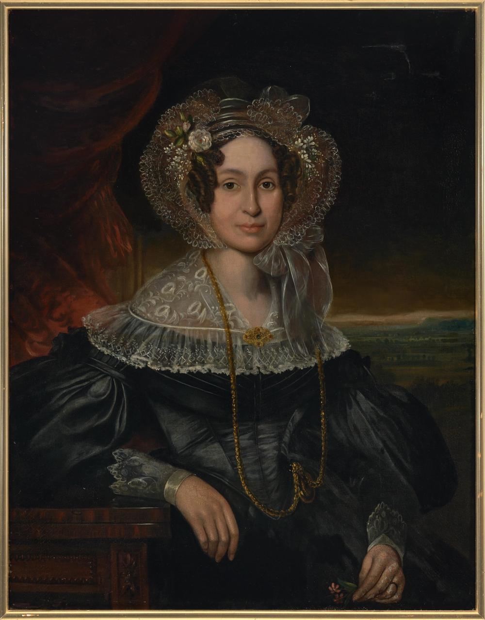 Colonial School | Portrait of a Lady | MutualArt