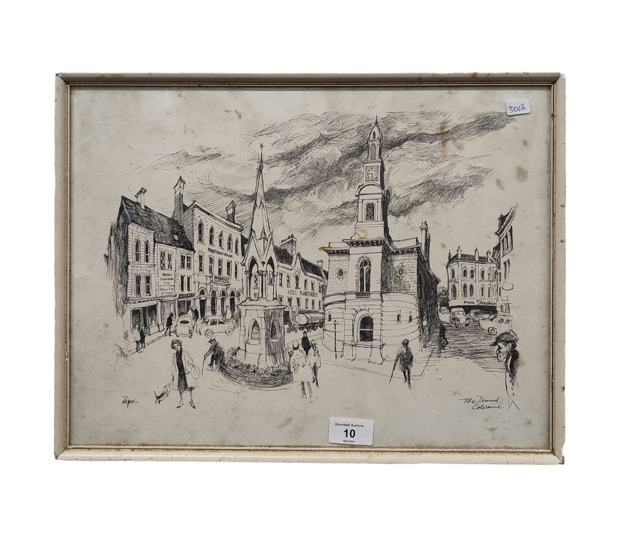 Raymond Piper | RAYMOND PIPER PEN AND INK | MutualArt