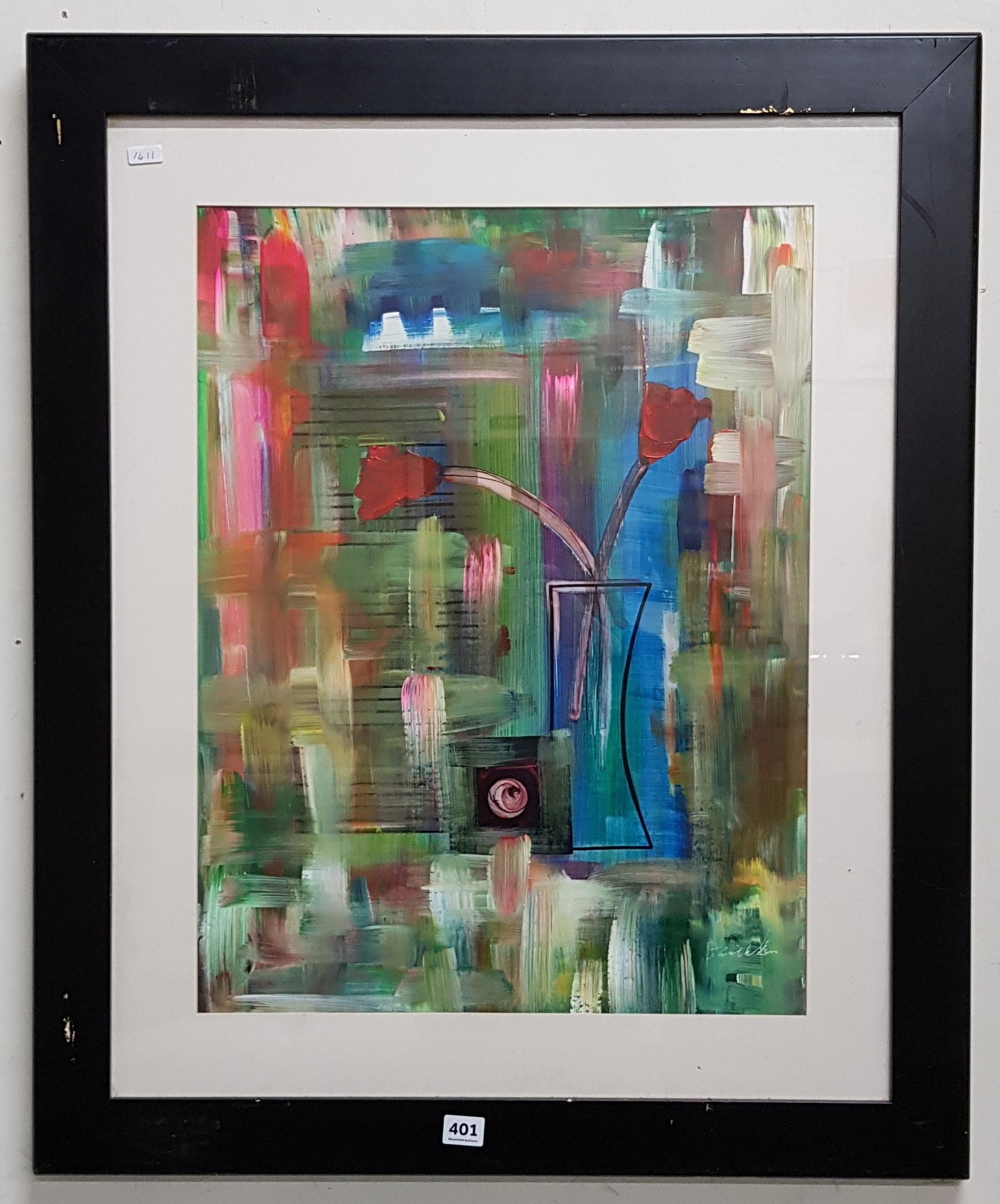 David Wilson | LARGE FRAMED DAVID WILSON OIL ON CANVAS | MutualArt