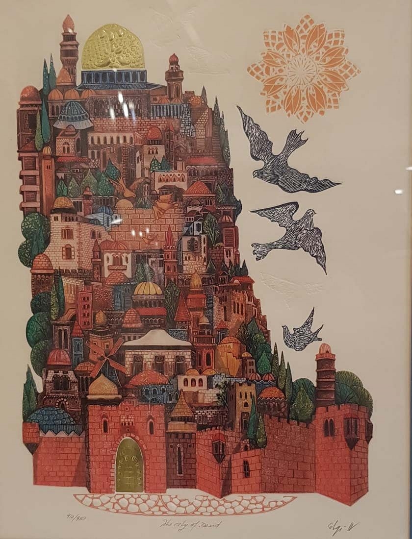 Amram Ebgi | Signed By Amram Ebgi Limited Edition 912/950 ' City Of ...