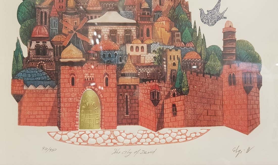 Amram Ebgi | Signed By Amram Ebgi Limited Edition 912/950 ' City Of ...