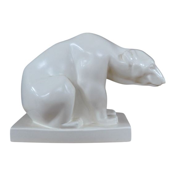 John Rattenbury Skeaping | A Wedgwood model of a polar bear | MutualArt