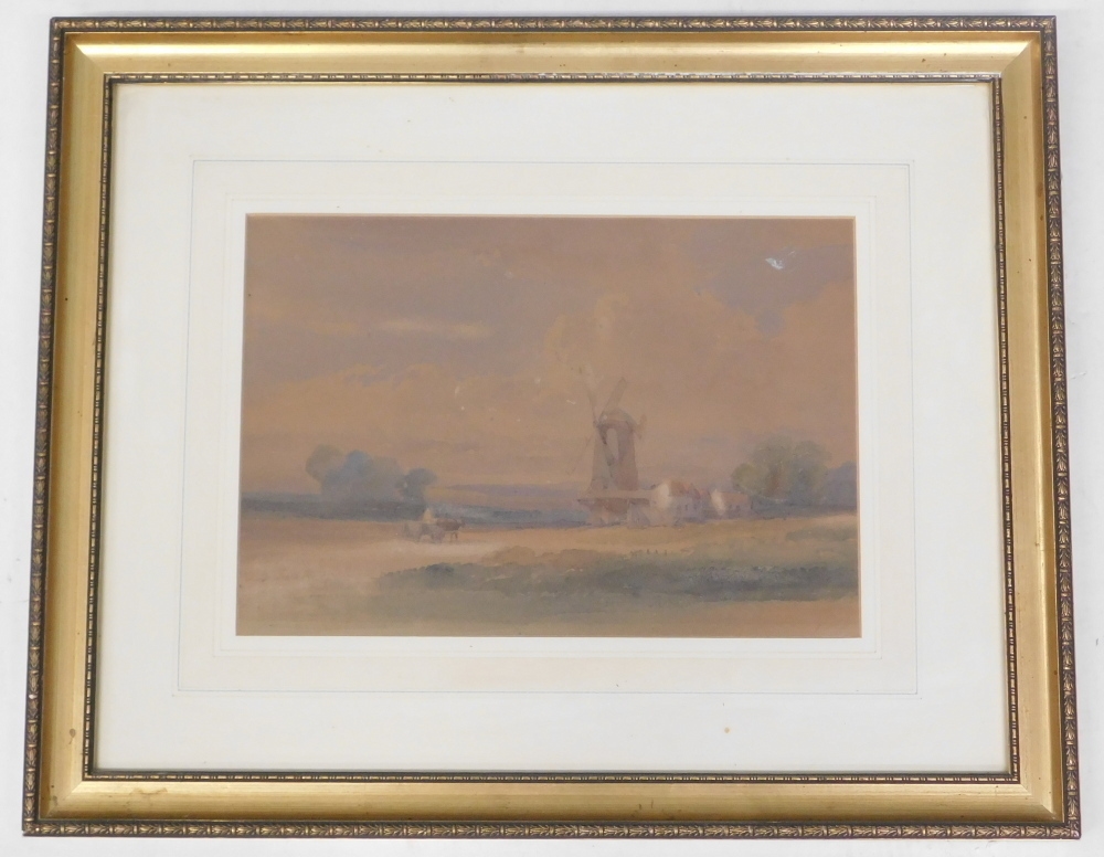 Peter de Wint | Landscape with windmill | MutualArt
