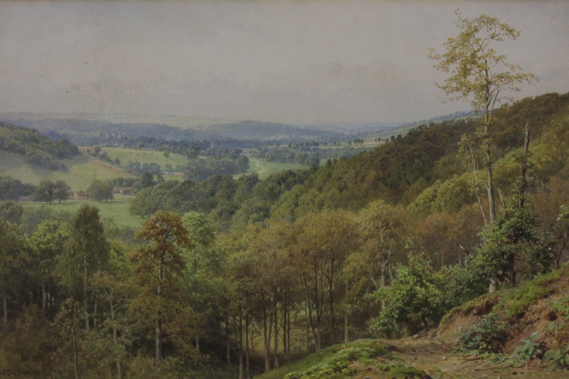 Harry Sutton Palmer | Harry Sutton Palmer (1854-1933) The Wye Valley ...