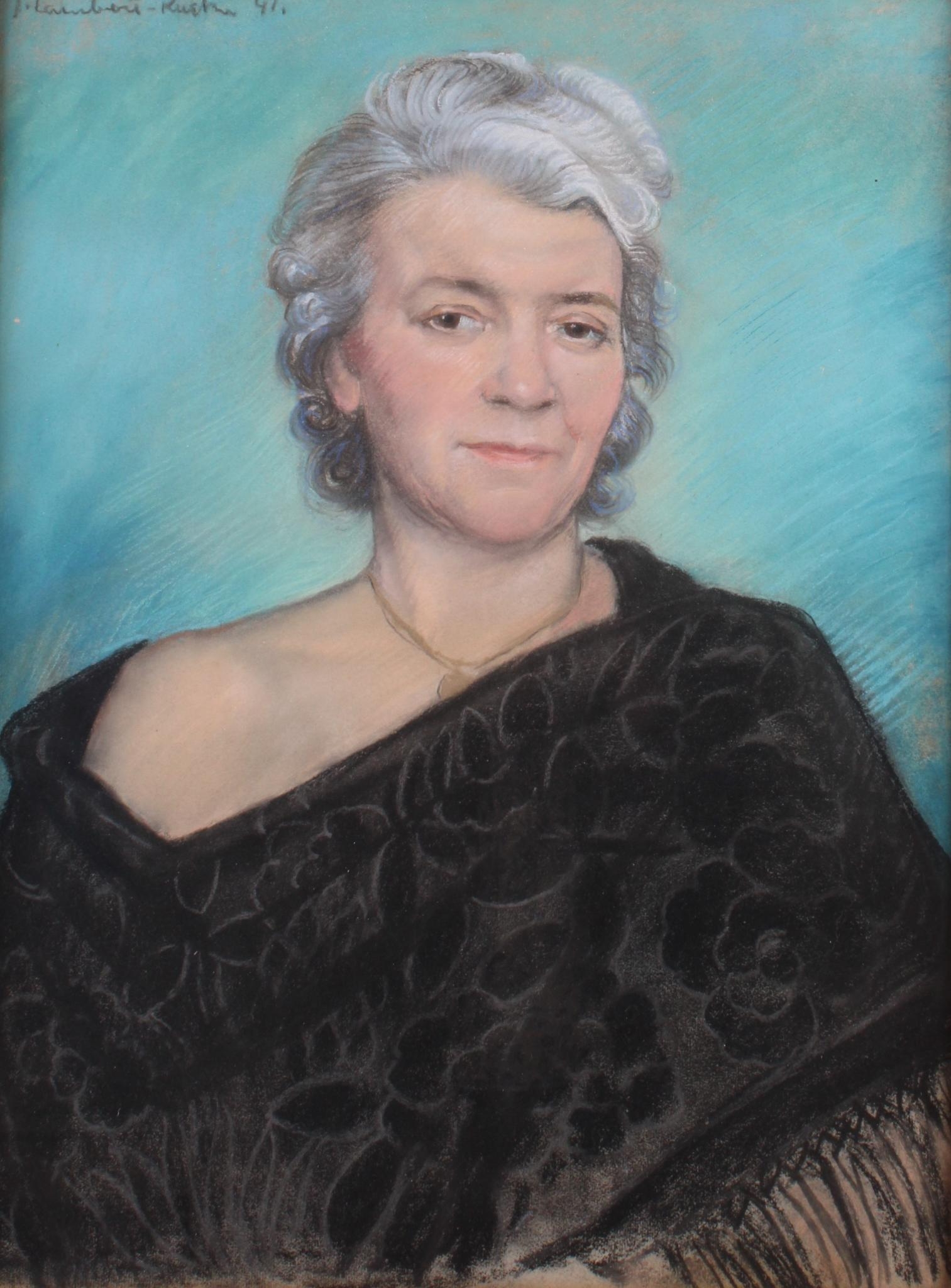 Jean Lambert-Rucki | Portrait de femme en buste (1941) | MutualArt