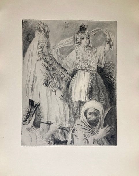 Adolphe Feder | Aizik Feder known as Adolphe Feder original etching ...