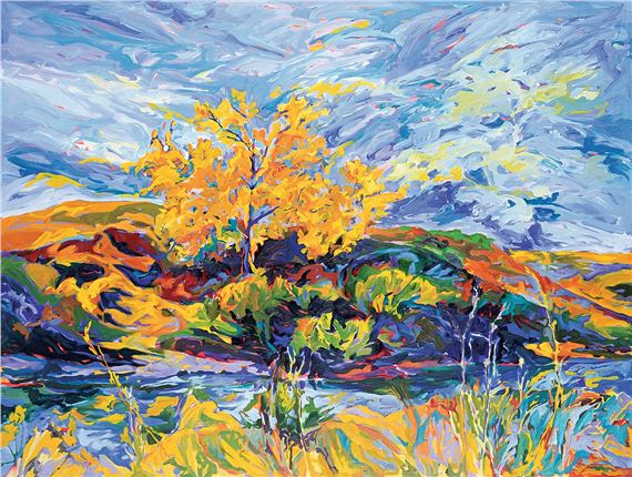 Kathleen Moors Hanrahan | Wind Break (1955) | MutualArt