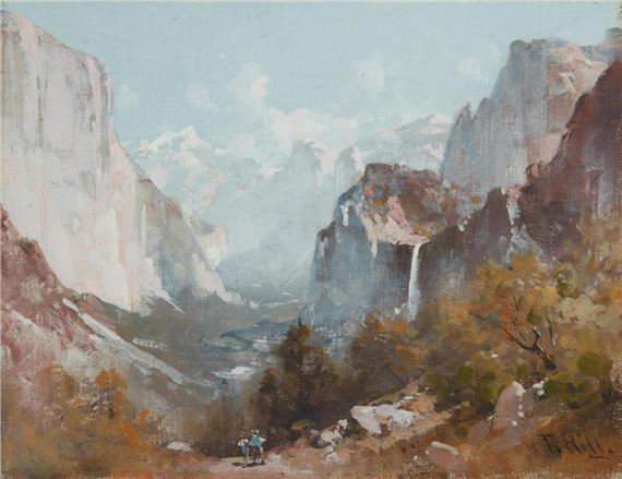 Samuel Marsden Brookes | View of Yosemite Valley | MutualArt
