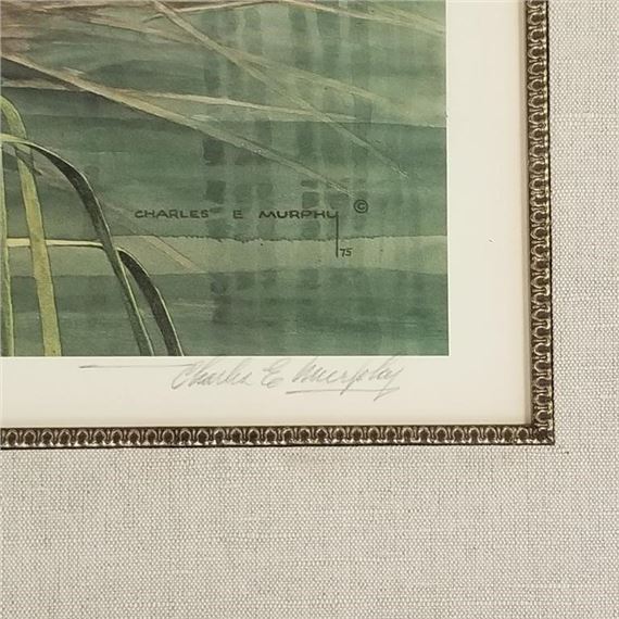 Charles E. Murphy | 3 large vintage Charles Murphy framed wildlife ...