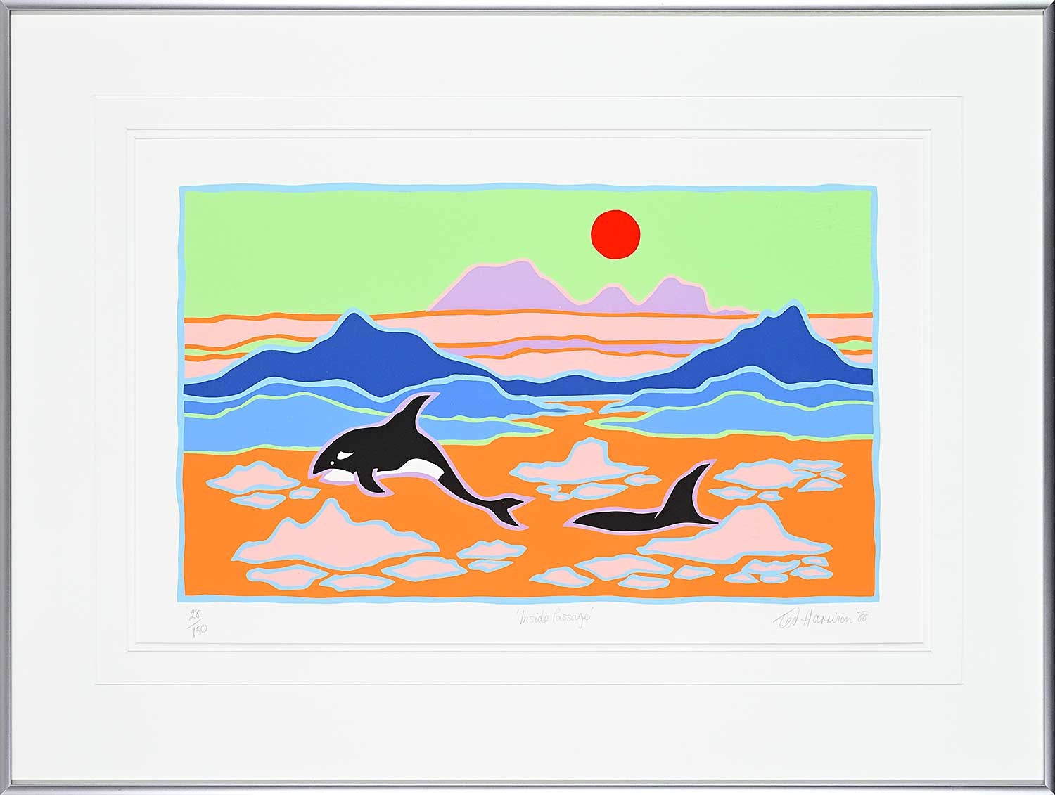 Ted Harrison | Inside Passage #28/50 (1988) | MutualArt